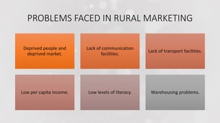 Rural marketing - FMCG | PPTX