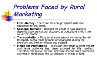 Rural marketing in india | PPT