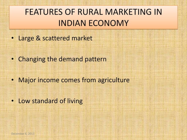Rural marketing in India | PPTX