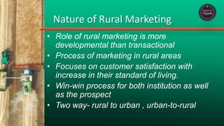 Introduction to Rural marketing | PPTX