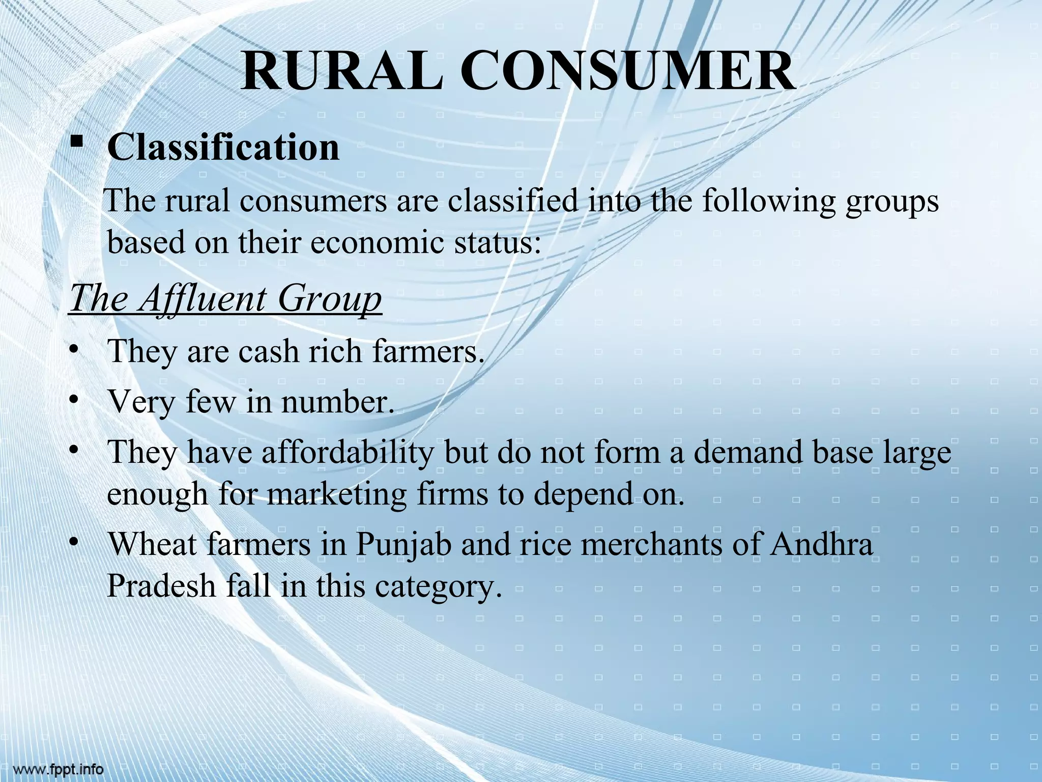 Rural marketing ppt | PPT