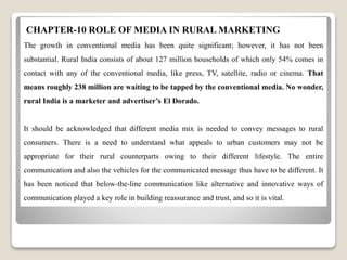 Rural marketing ppt | PPTX