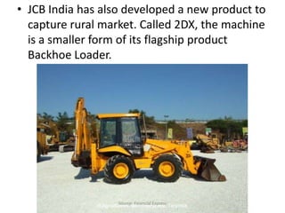 Rural marketing strategy of JCB | PPTX