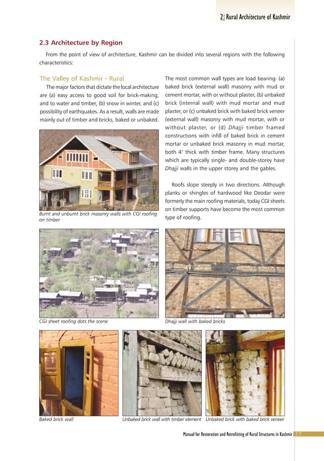 Rural of kashmir architecture | PDF