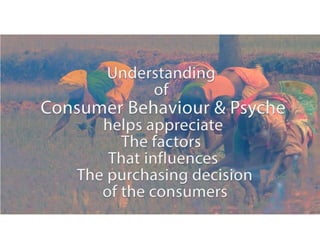 Understanding Rural Consumer Psyche is Very Important for Devising ...