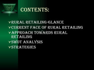 Rural retailing | PPT