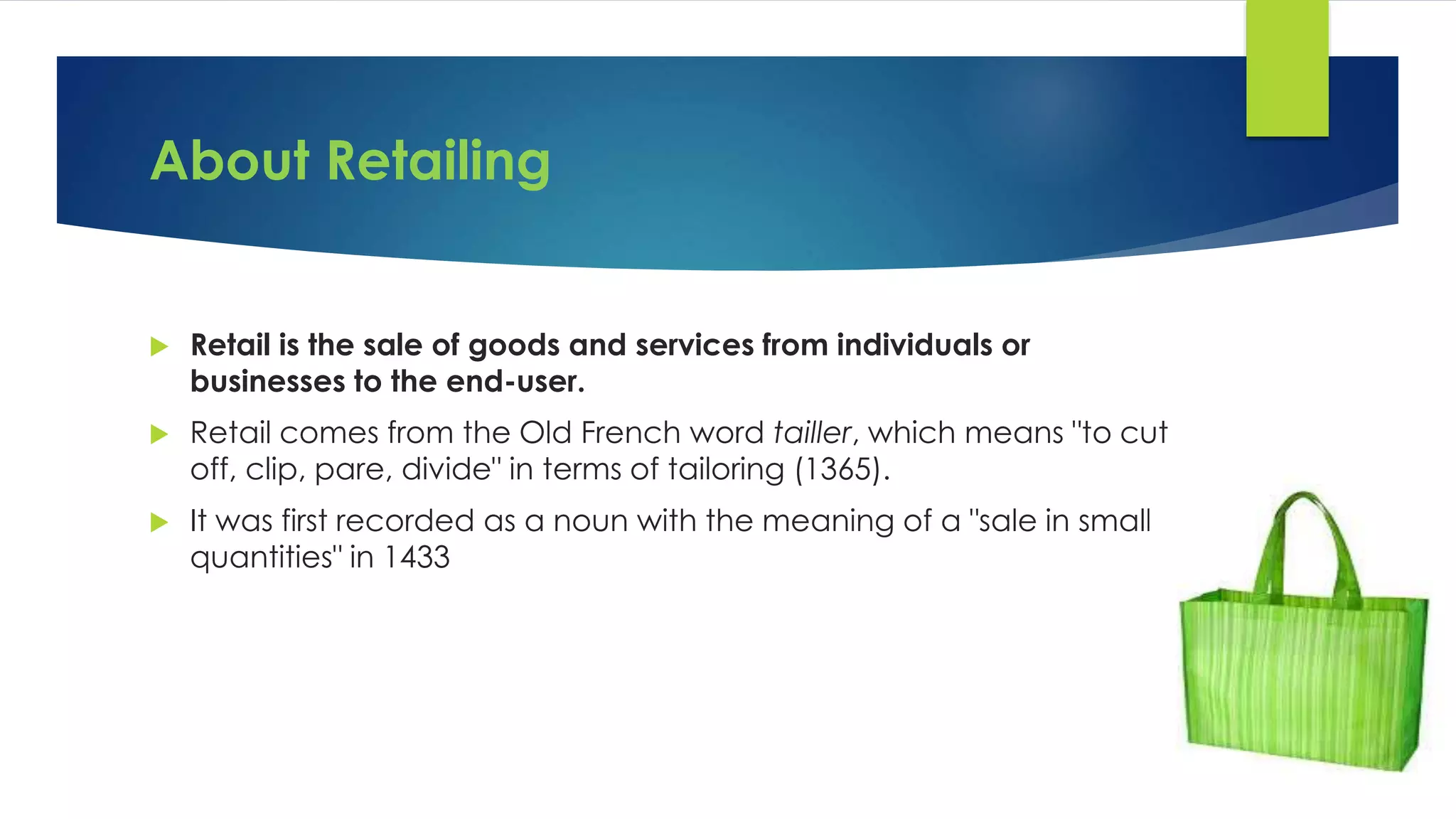 Rural retailing | PPTX