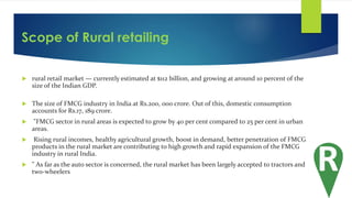 Rural retailing | PPTX