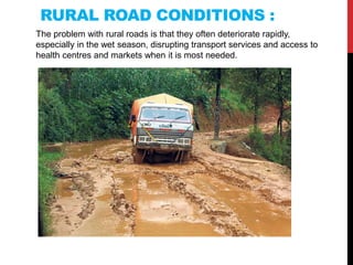 Rural roads development in nepal | PPTX