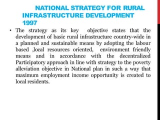 Rural roads development in nepal | PPTX