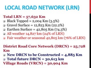 Rural roads development in nepal | PPTX