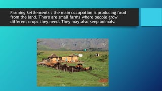 Rural settlements | PPTX
