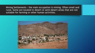 Rural settlements | PPTX