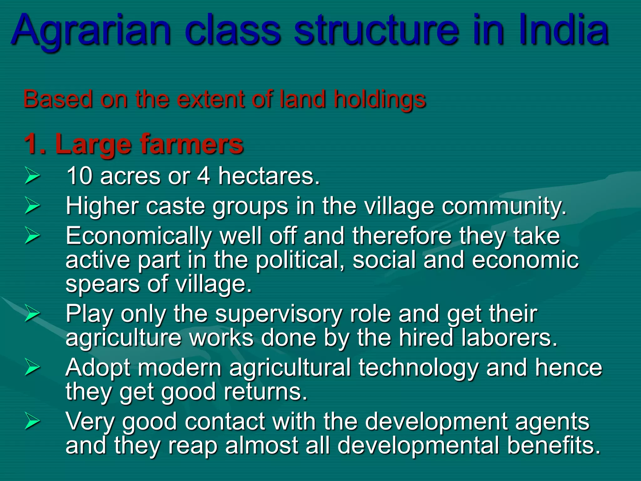 Rural social stratification | PPT