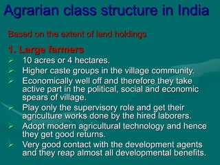 Rural social stratification | PPT