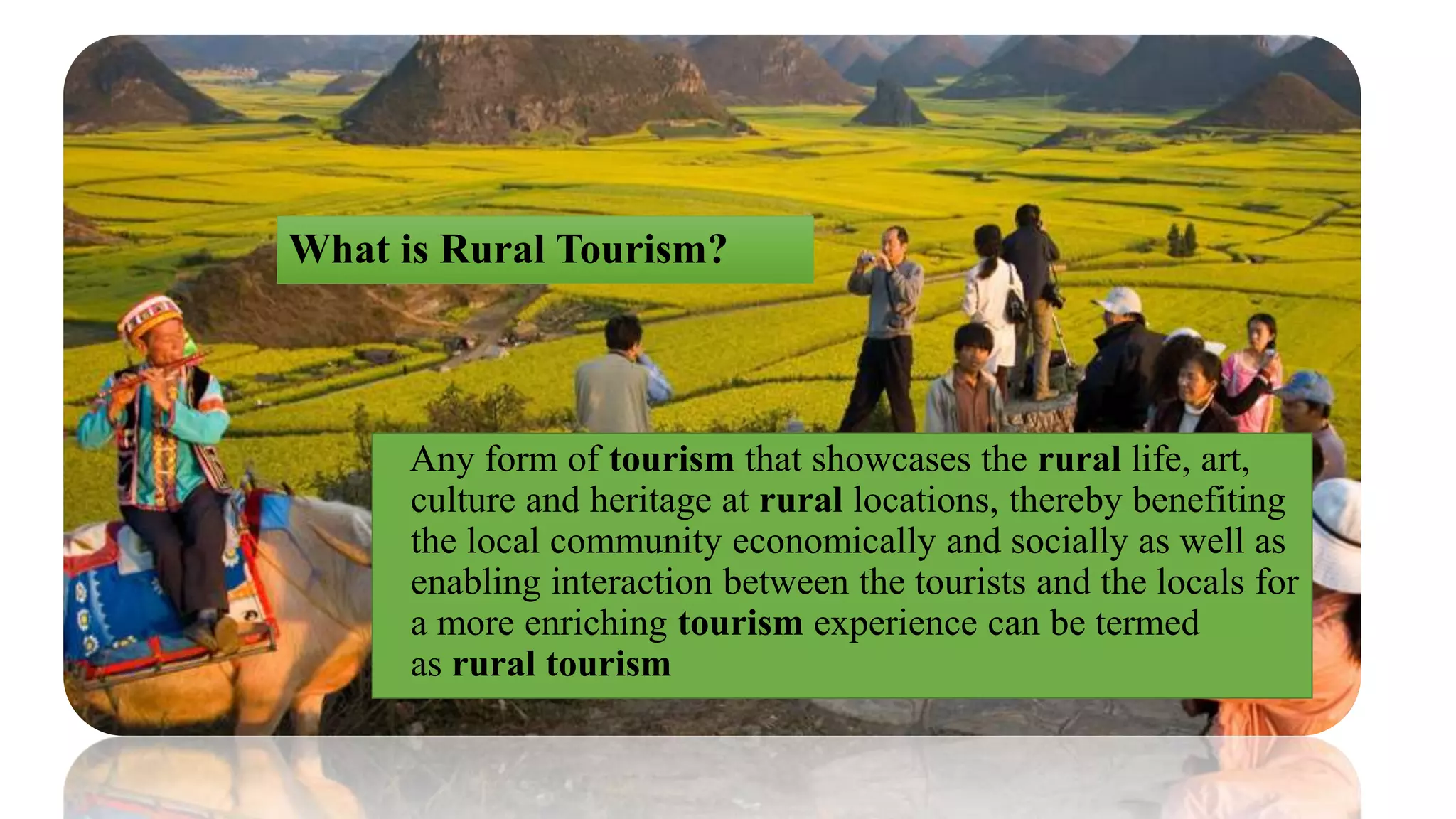 RURAL TOURISM SITES IN INDIA AND ETP PROJECT | PPTX