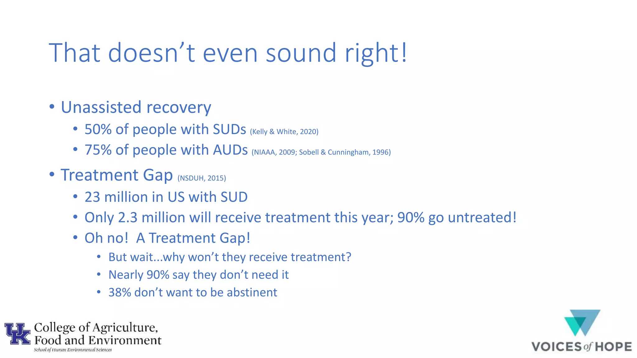 Recovery Capital for Substance Use Disorders | PPTX