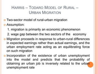 Rural – urban migration | PPTX