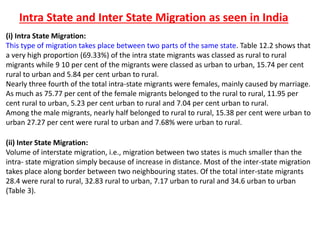 Rural urban migration | PPTX