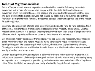 Rural urban migration | PPTX