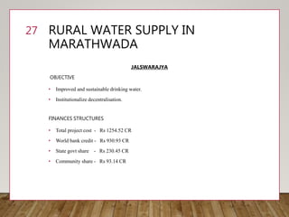 Rural water supply | PPTX