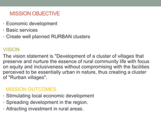 Rurban MISSION | PPTX