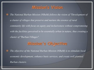 Rurban Mission | PPT