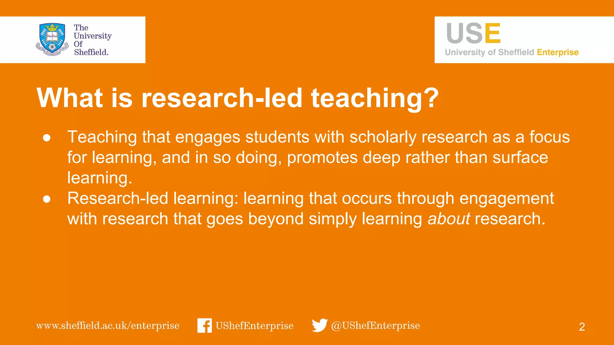 Engineering Success in Research-led Teaching | PDF