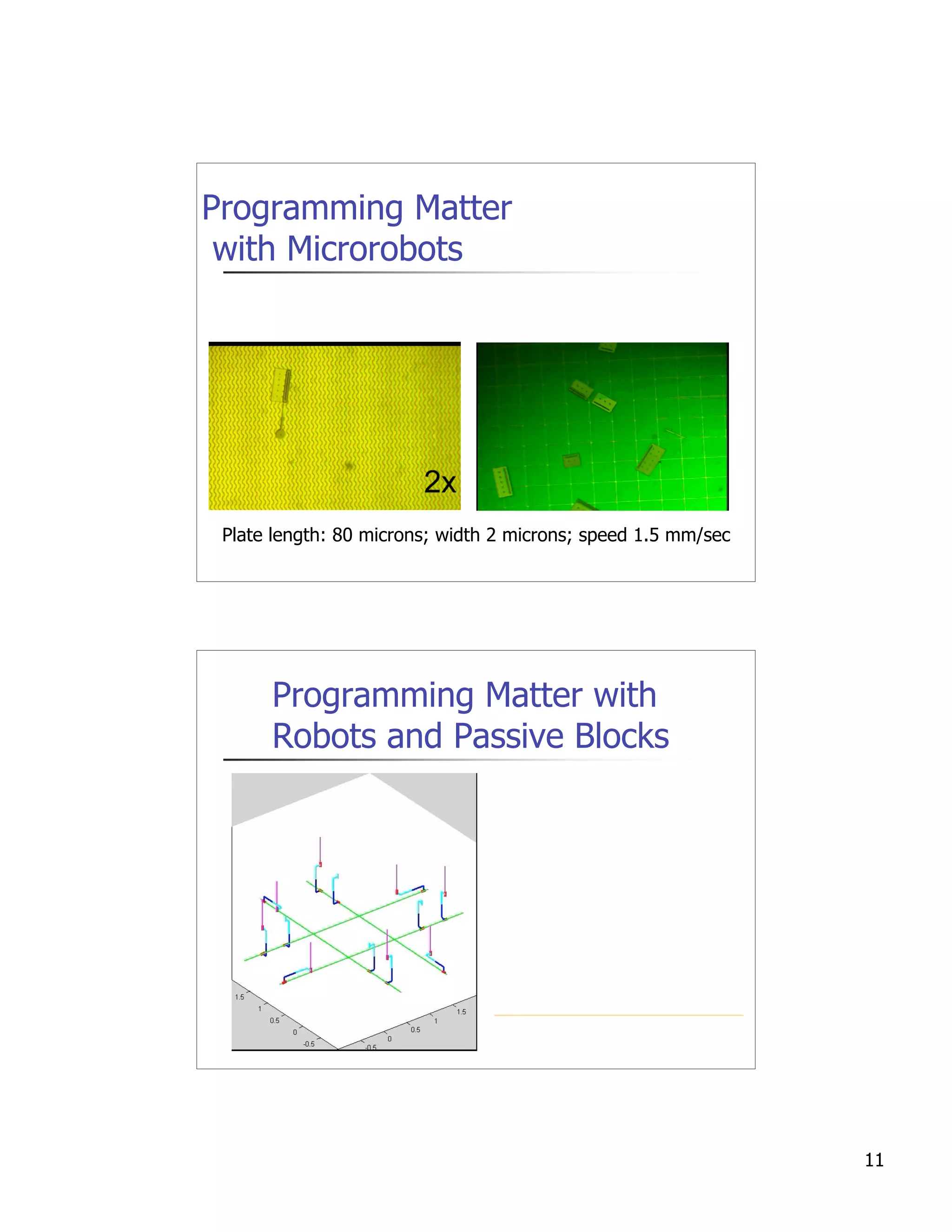 Programmable Matter with Modular Robots | PDF | Robotics | Technology & Computing