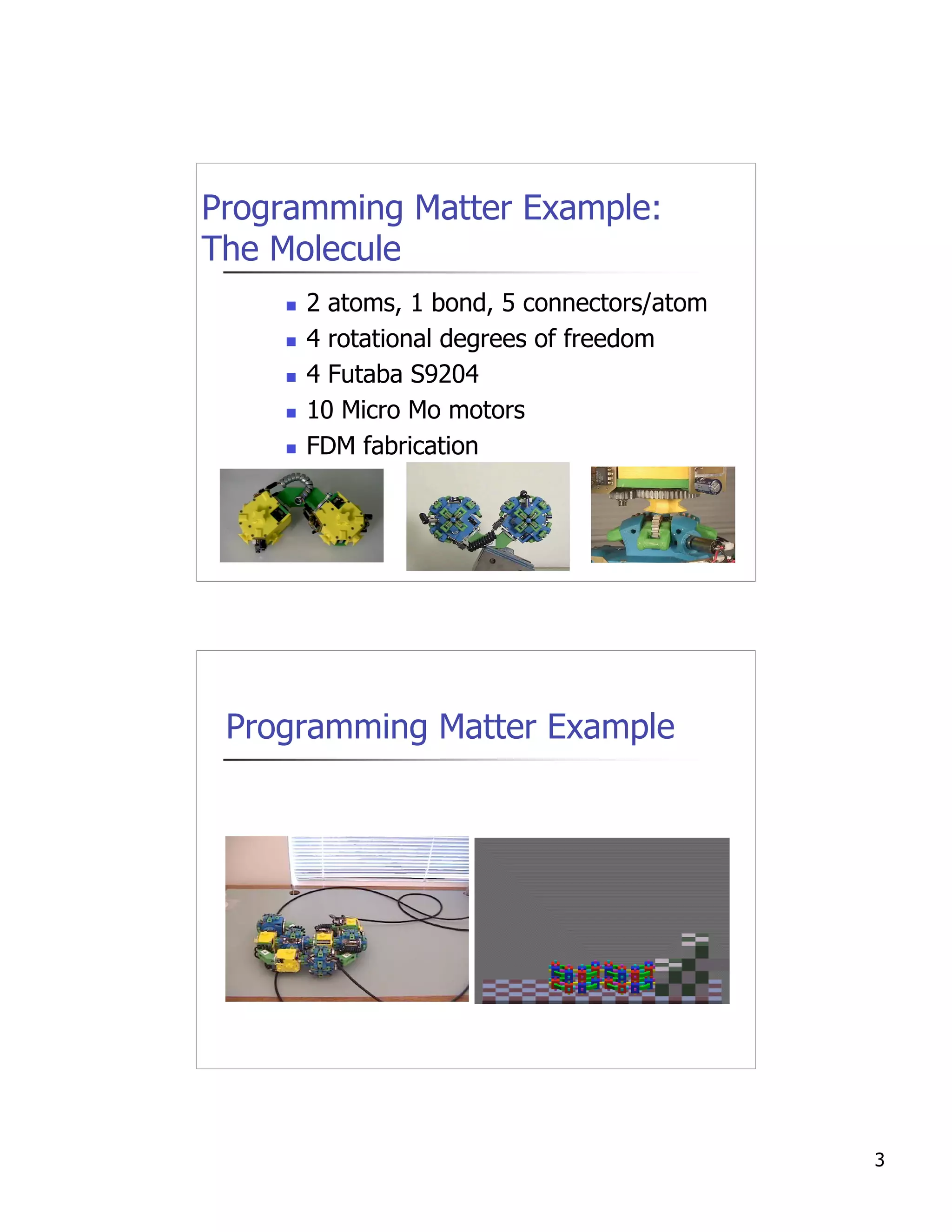 Programmable Matter with Modular Robots | PDF | Robotics | Technology & Computing