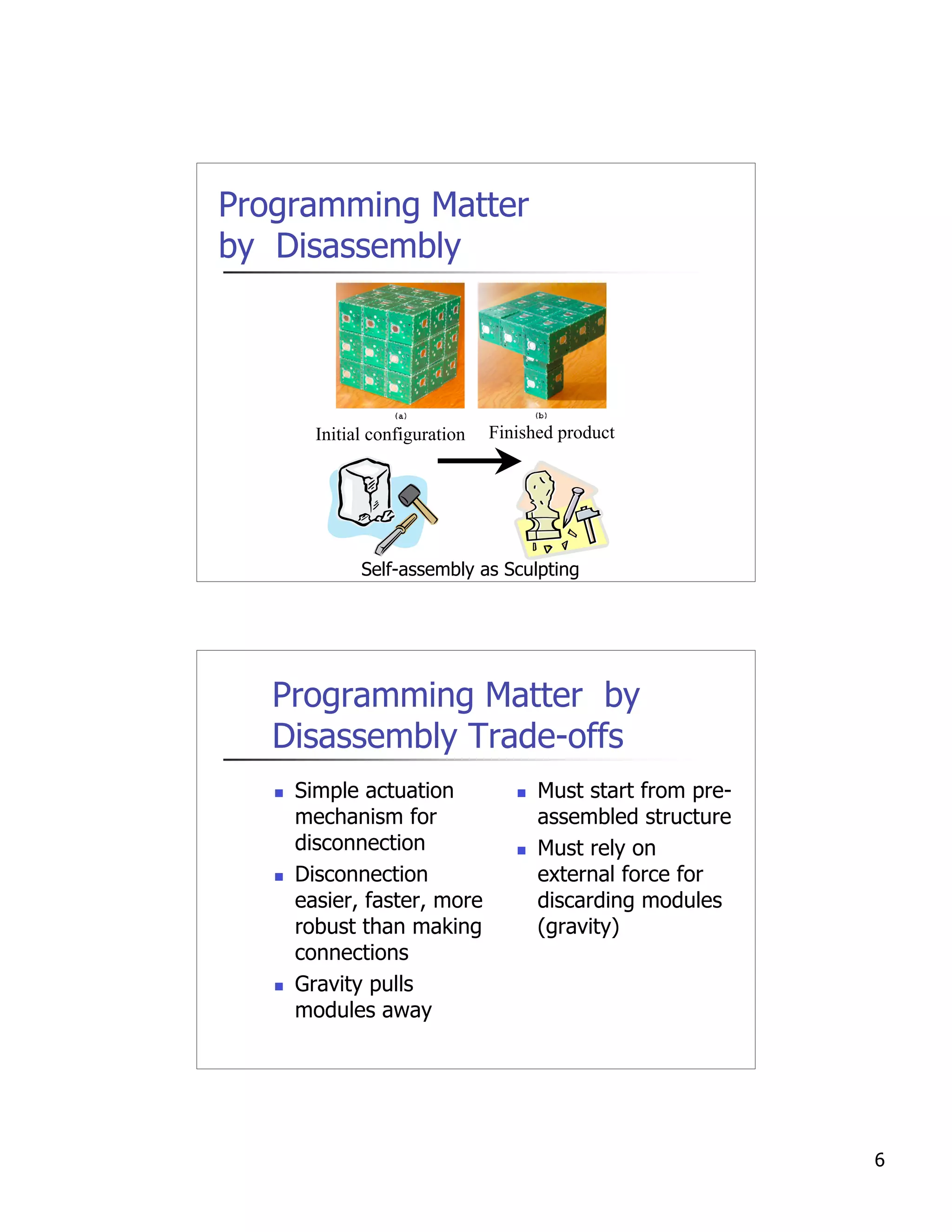Programmable Matter with Modular Robots | PDF | Robotics | Technology & Computing