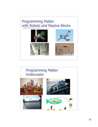 Programmable Matter with Modular Robots | PDF | Robotics | Technology & Computing