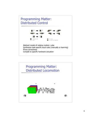 Programmable Matter with Modular Robots | PDF | Robotics | Technology ...