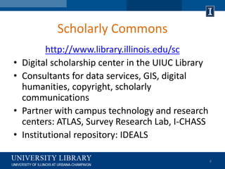 The Role of the Humanities Librarian in Digital Humanities | PPTX