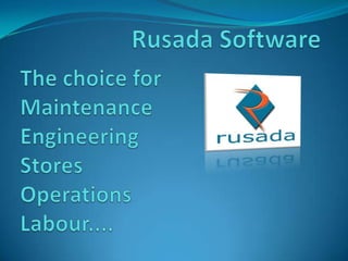 Rusada Software No Matter What Show | PPTX