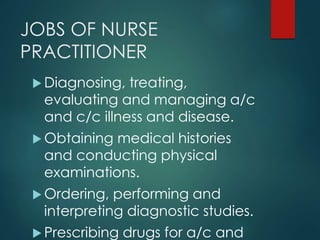 Extended and expended role of Nurse | PPT