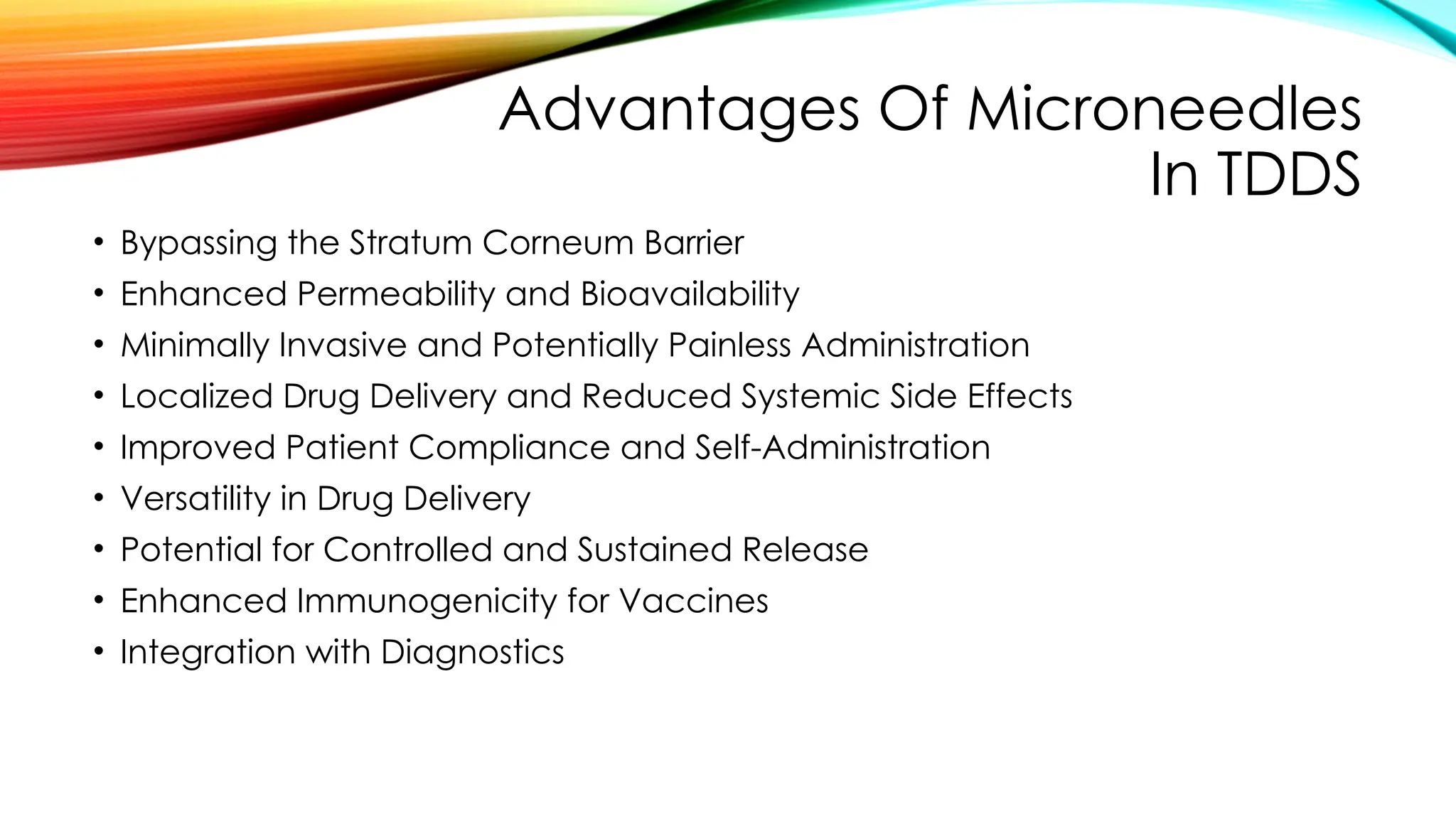 Microneedle in Transdermal Drug Delivery System | PPTX