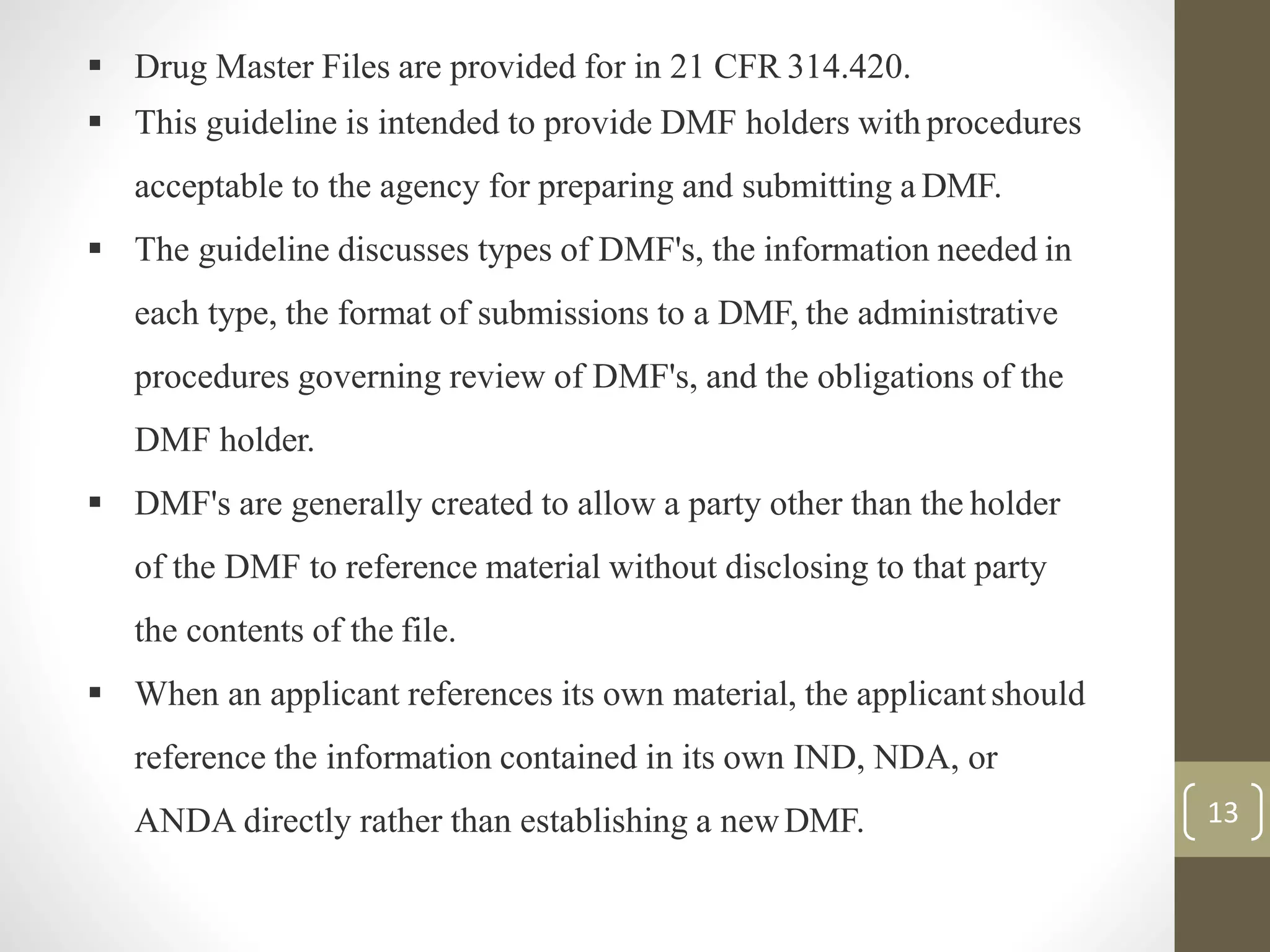 Documentation In Pharmaceutical Industry(Master Formula Record,DMF ...