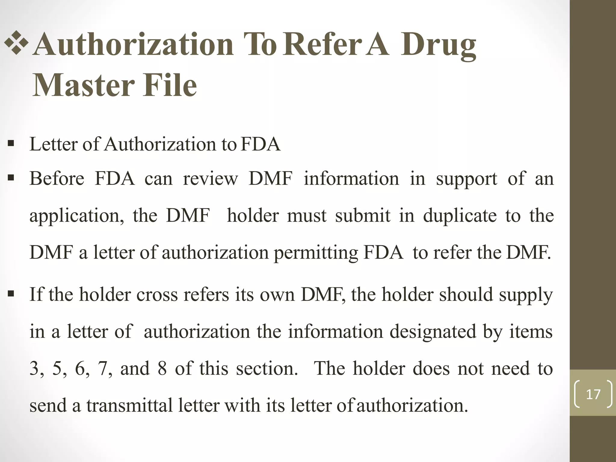 Documentation In Pharmaceutical Industry(Master Formula Record,DMF ...