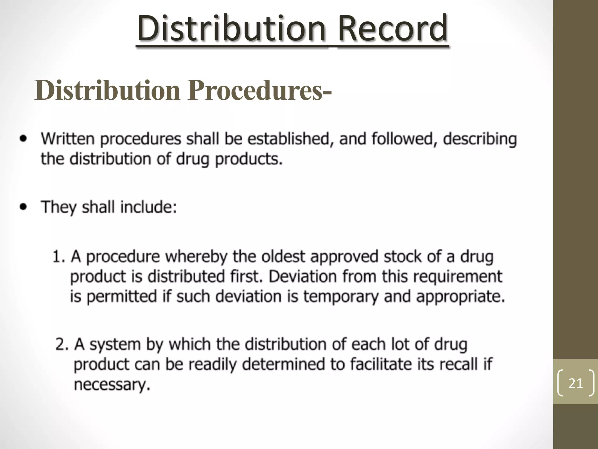 Documentation In Pharmaceutical Industry(Master Formula Record,DMF ...