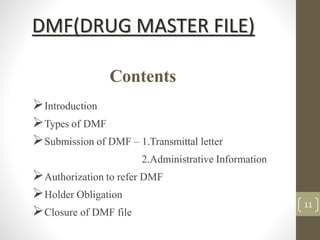 Documentation In Pharmaceutical Industry(Master Formula Record,DMF ...