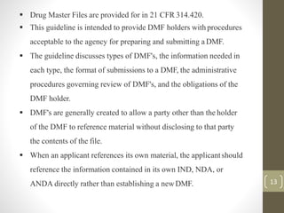 Documentation In Pharmaceutical Industry(Master Formula Record,DMF ...
