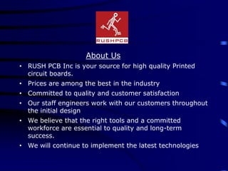 Rush PCB Inc | PPT