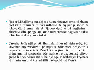 Rusia gjatë shek.XVII-XVIII | PPTX