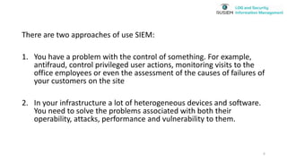 RuSIEM overview (english version) | PPT | Free Download