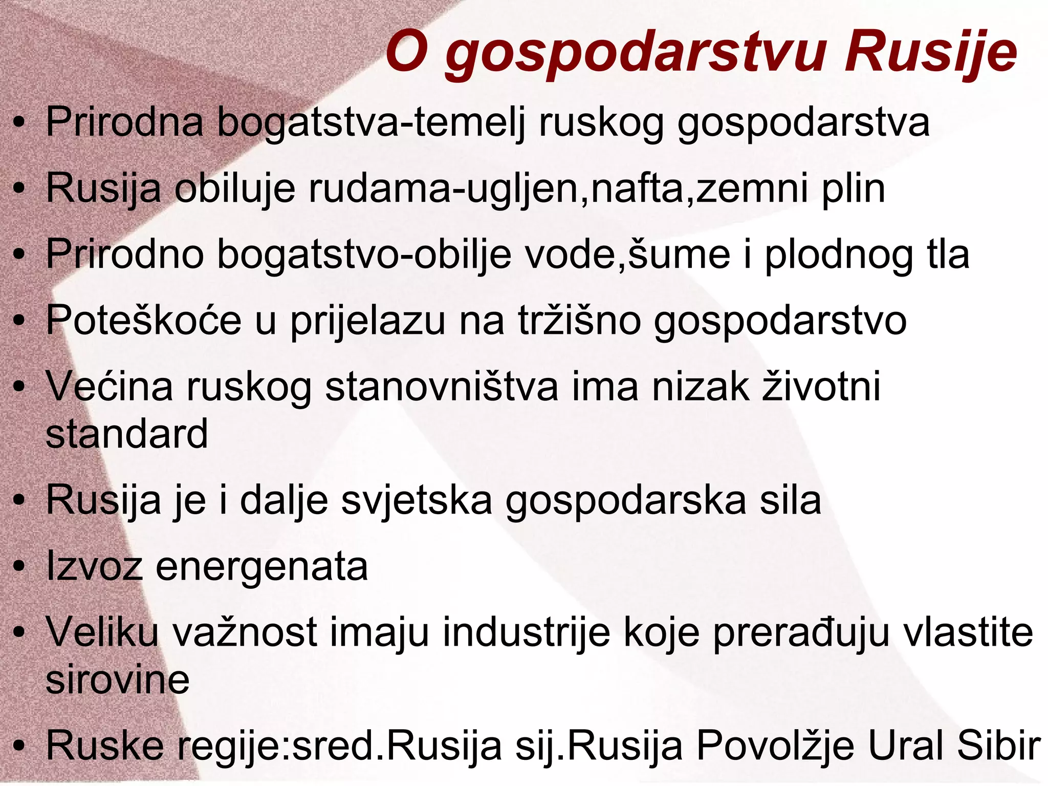 Rusija | ODP