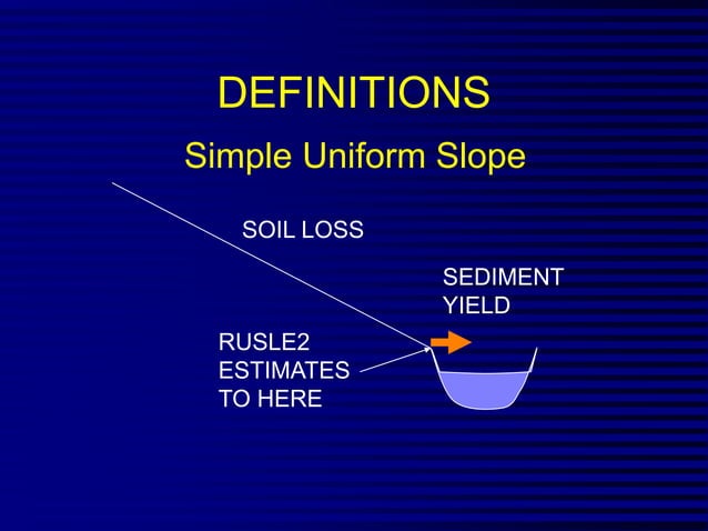RUSLE2 slide set2.ppt | Geography | Science