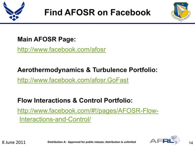 Russell - AFOSR Overview - Spring Review 2013 | PPT