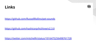 Intermediate HCL: Configuration Languages in HCL2 | PPT