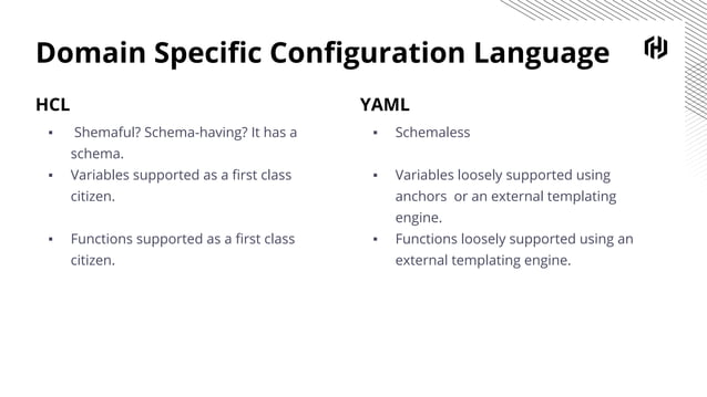 Intermediate HCL: Configuration Languages in HCL2 | PPT